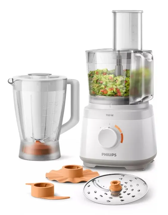 Philips Compact Food Processor HR7320 - 700 Watts - 19 Functions | Daraz.pk