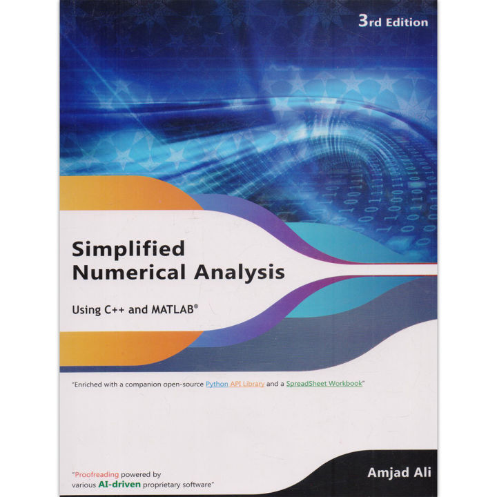 Simplified Numerical Analysis 3rd Edition by Amjad Ali | Daraz.pk