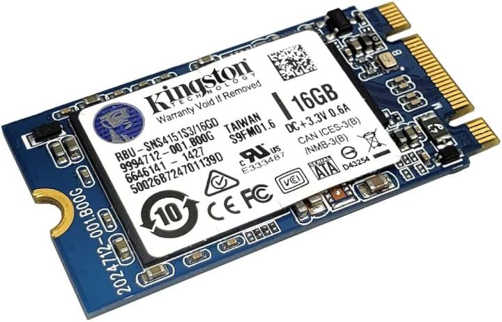 M2 2242 Sata16Gb ssd Card Original Kingston Branded For ~ Prime ...