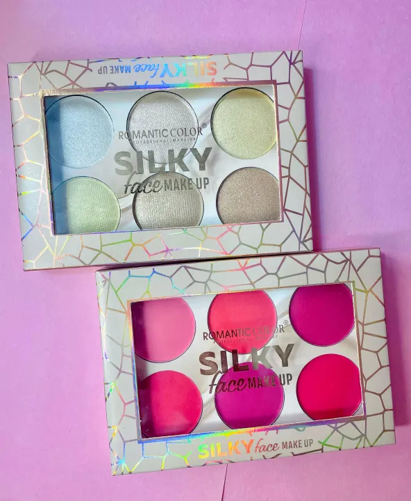 Highlight and Blush Palette Professional Silky Face Makeup | Daraz.pk