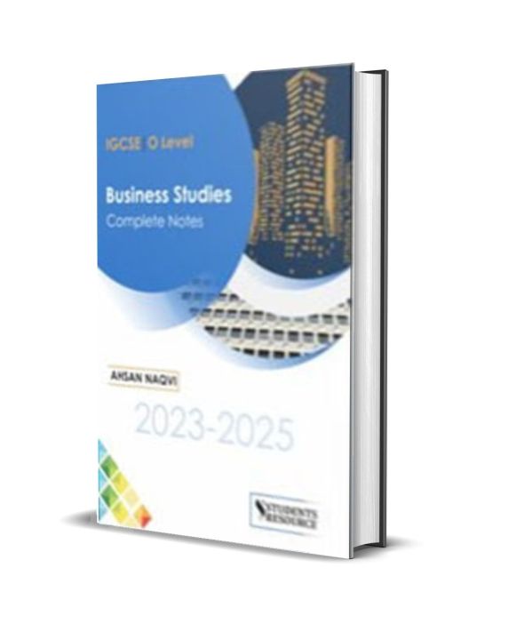 IGCSE and O Level Business Studies Notes by Sir Ahsan Naqvi | Daraz.pk