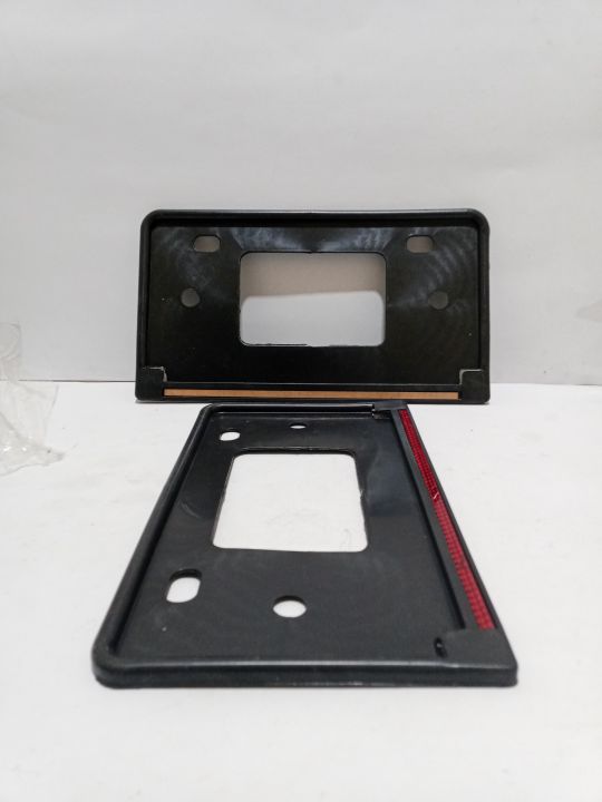 Car License Plate Frame/Holder Moulding Type Plastic Material Rectangle ...