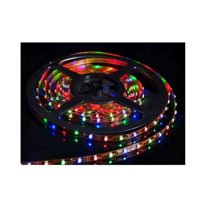 Multicolor Flashing Led Light Strip With 12V Adapter - Without Remote ...