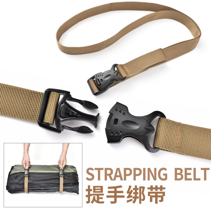 Outdoor Camping Luggage Binding Belt Double Insurance Suitcase Packing ...
