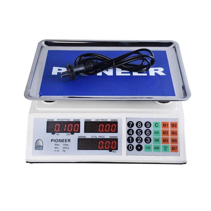 PIONEER Digital Price Computing Scale Max 39kg | Daraz.pk