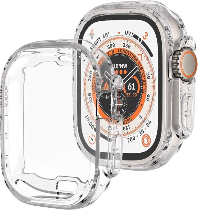 T900 ULTRA WATCH Case 49MM Transparent Protective Case For Ultra Smart ...