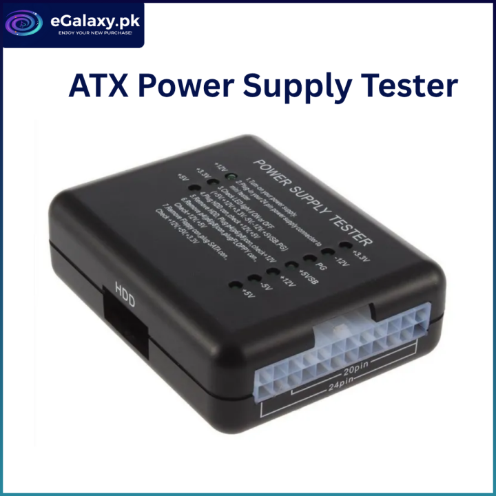 Professional ATX Computer Power Supply Tester – Multi-Function Power ...