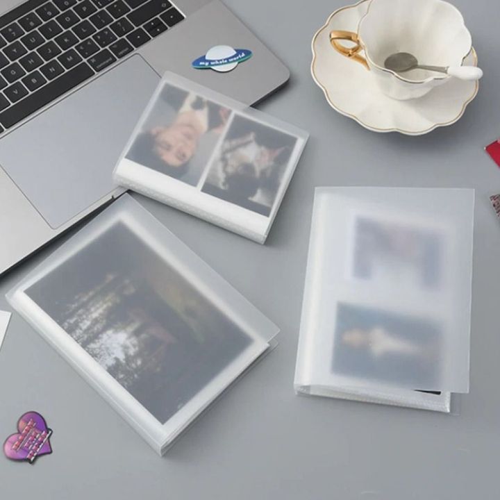 High Quality PVC Photo Album Transparent Portable Idol Card Collection ...