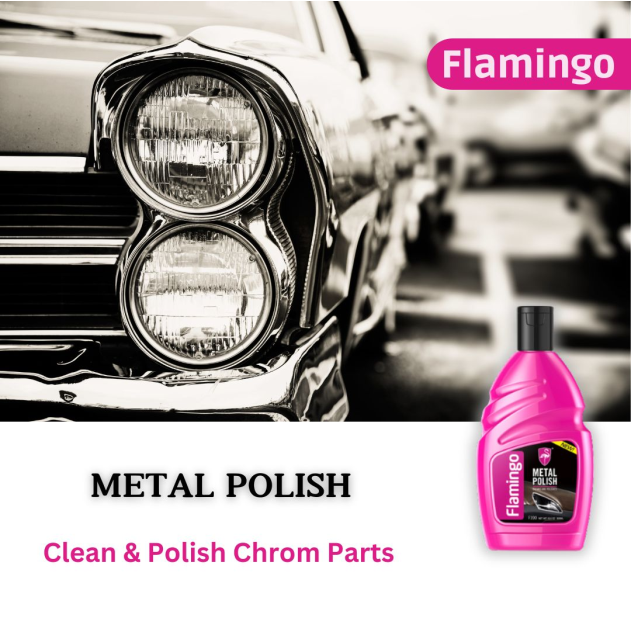Flamingo Metal Polish 300ml – Chrome Brass Copper Stainless Steel ...
