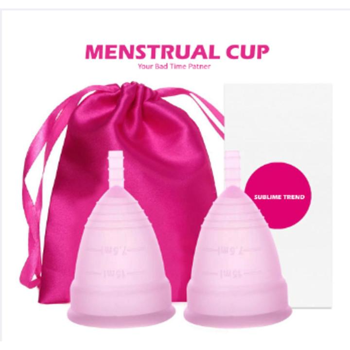 New Imported Medical Silicone Menstrual Cup Women Menstrual Care ...