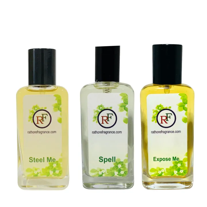 Pack Of 3 Perfume | Steel Me Perfume, Spell Perfume, Expose Me Perfume ...