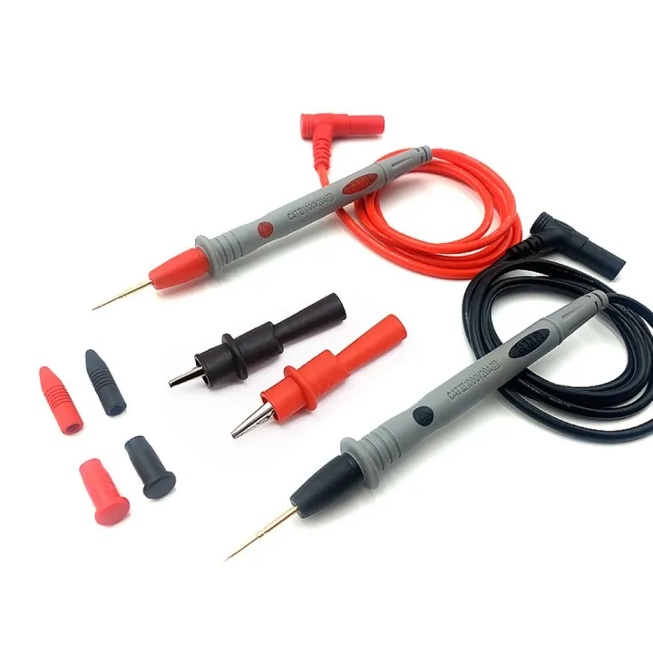 1000V 10A 20A Universal Digital Cable Tool Lead Probe Multi-Meter ...