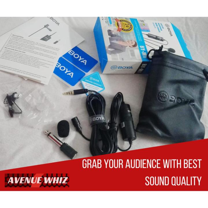BOYA BY-M1-PRO Original Mic Premium Omnidirectional Microphone for ...