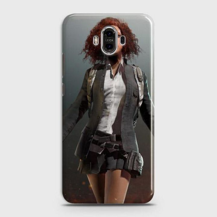 Mate 9 Cover pubg Female Dashing character Hard Cover- Design 32 Case ...