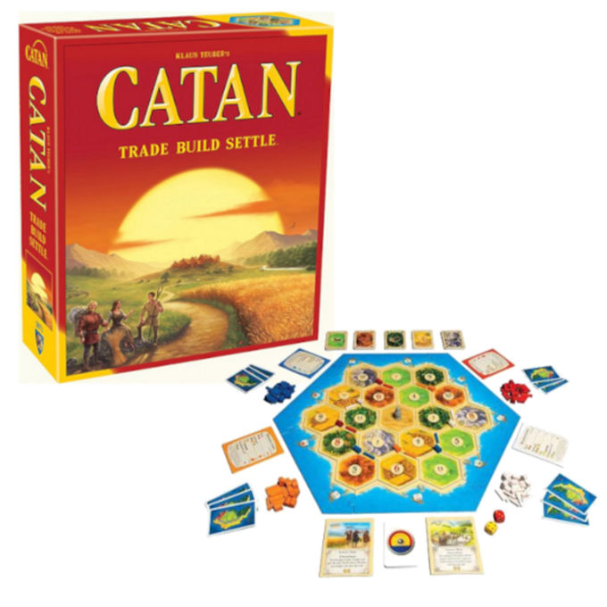 Catan Trade Build Settlers Board Game | Daraz.pk