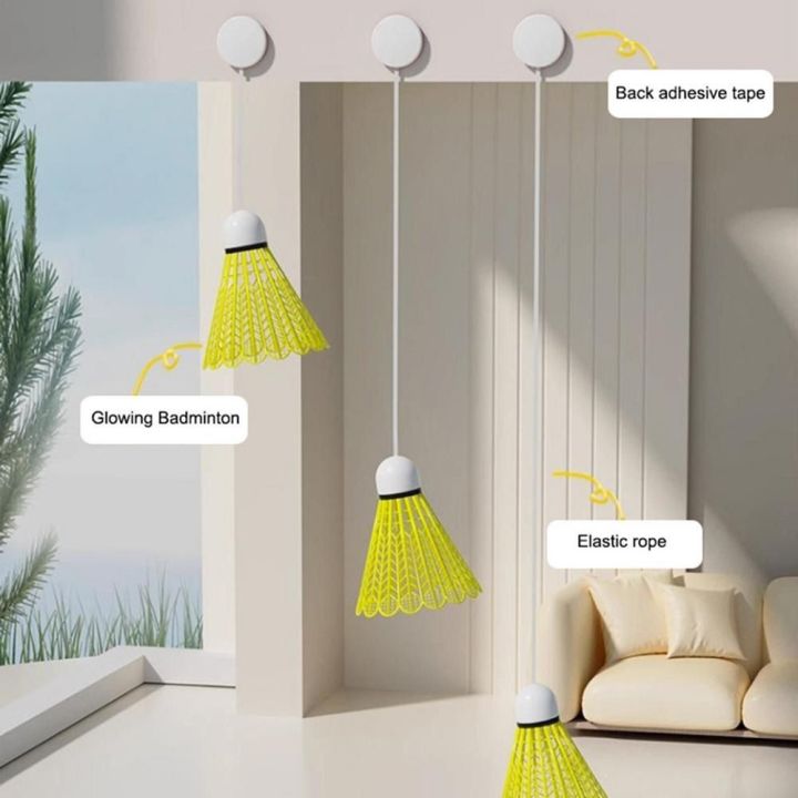 Set Badminton Trainer Accompanying Practice Traininer Badminton Rebound ...