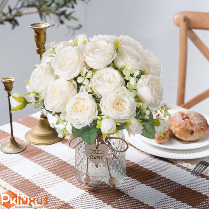 18-Inch Roses Bouquet Bundle (3 Colors) By PK LUXUSâ ¢ | Daraz.pk