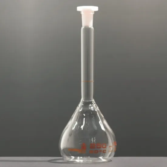 Volumetric Flask, 10ml – Clear-Fitted with Polypropylene Stopper ...