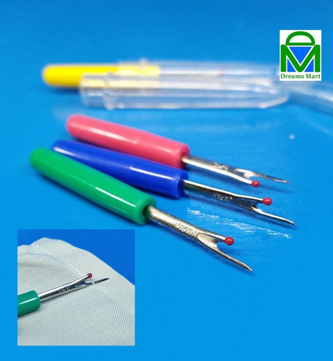 DreamsMart Pack of 2pcs Stitch Unpicker Sewing Seam Ripper Craft Tool ...