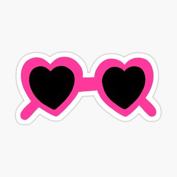 Glasses sticker Pack of 1 3 x 2 inch stickers | Daraz.pk