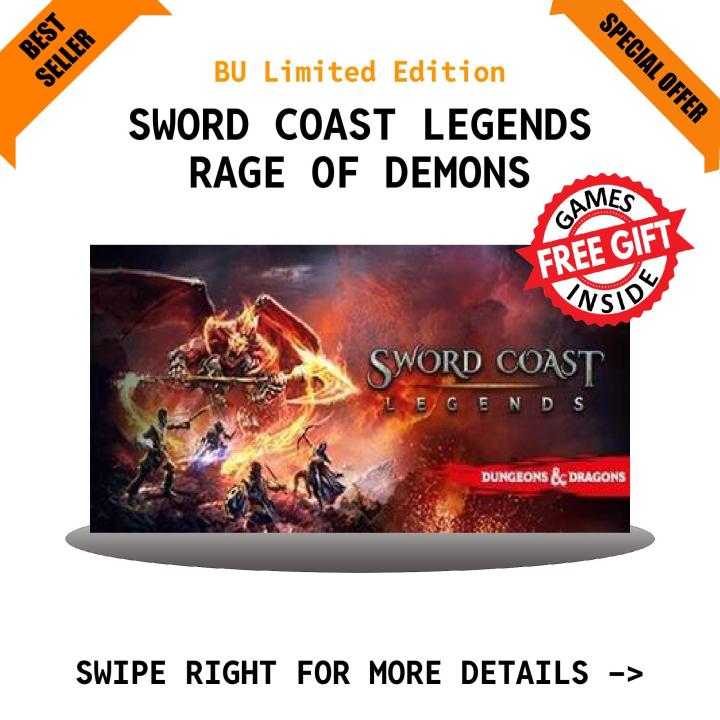 SWORD COAST LEGENDS RAGE OF DEMONS Game for PC - with complete ...