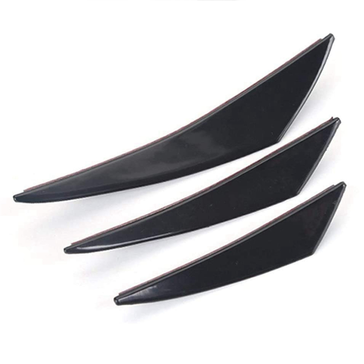 Universal Pvc Car Front Bumper Lip Protector Rear Diffuser Auto Spoiler ...