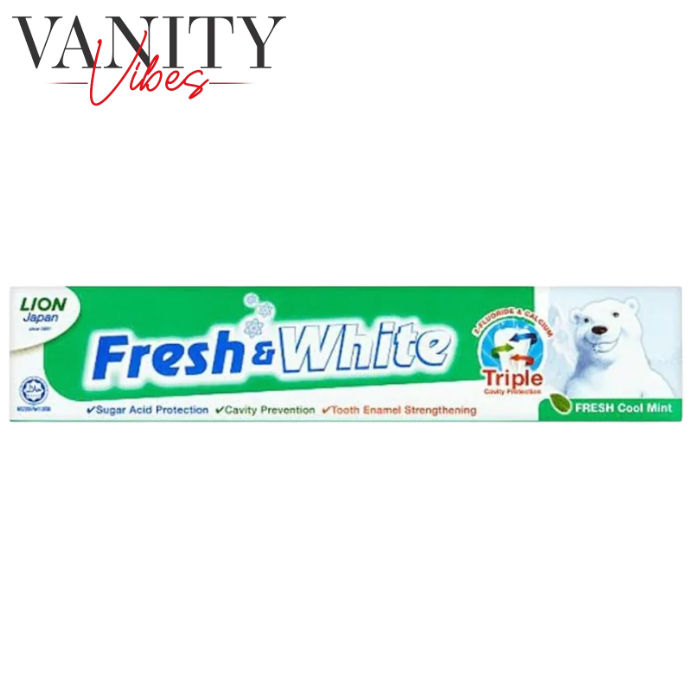 FRESH & WHITE Fresh Cool Mint Tooth Paste 160gm | Daraz.pk