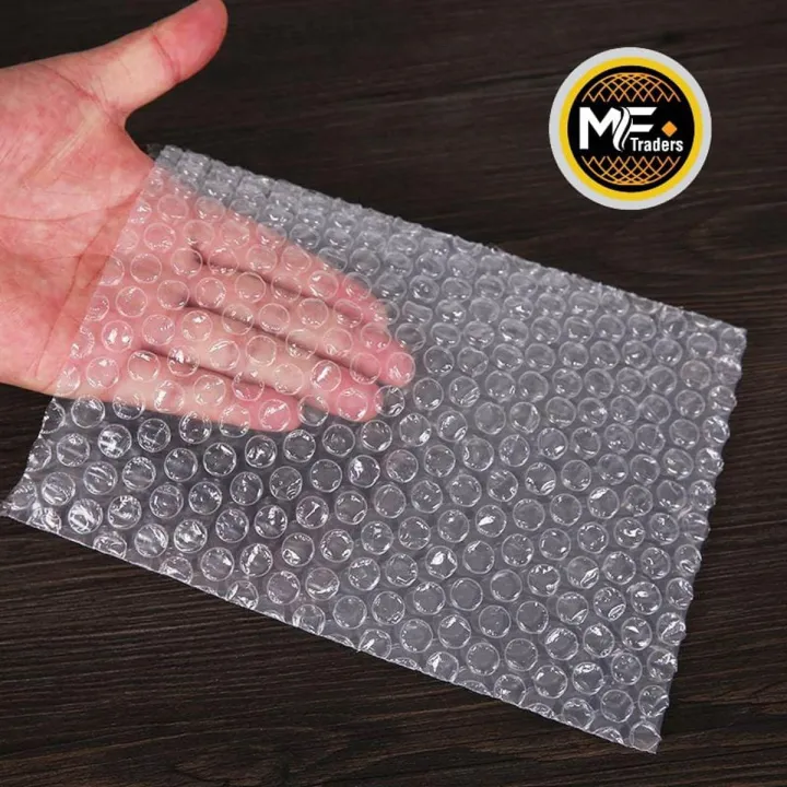 50pcs Poly Bubble wrap Bags Clear Shakeproof Recyclable Small Packing ...