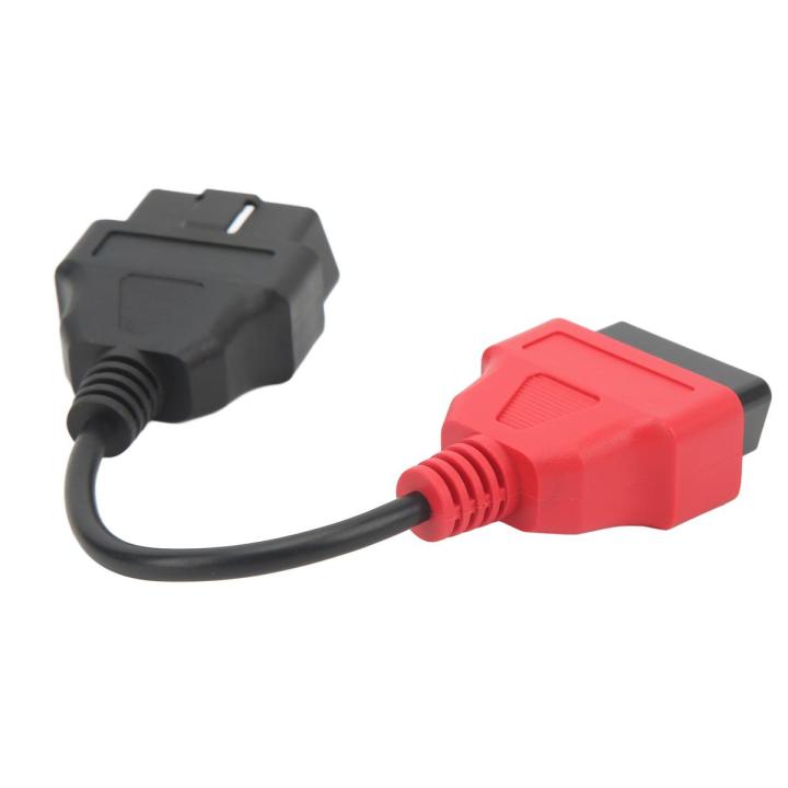 ECU Scan Tool Cable, High Toughness SRS OBD2 Scanner Cable for Car ...