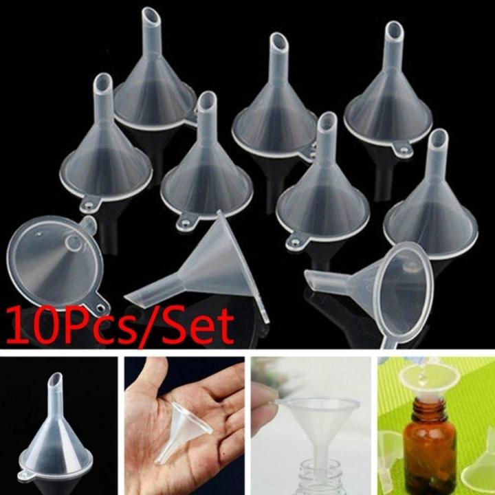Mini Plastic Funnels -Small Mouth Liquid Oil Funnels- Kitchen Perfume ...