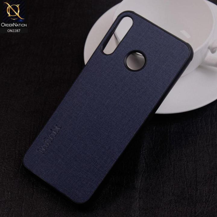 Tecno Spark 4 Cover - Design 2 - Soft Classic Fabric Look Style Case ...