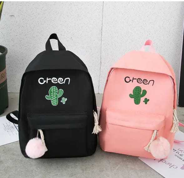 New Design High School Bag for Teenage Girls Canvas Travel Backpack ...