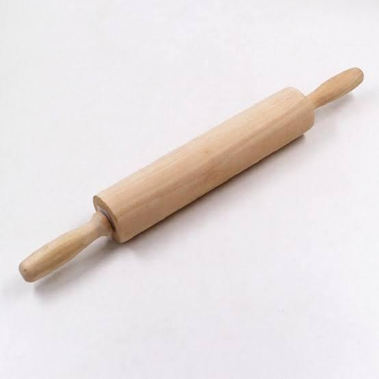 Wooden Rolling Pin Rotatable Roller Pin For Roti Making Wood Rooling ...