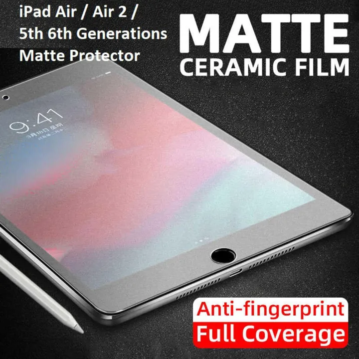 Matte Protector For iPad Air / Air 2 / 5th 6th Generations Protector ...