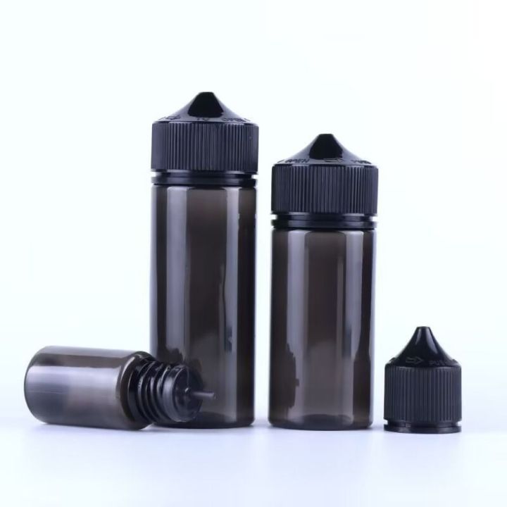 Portable 10/30/50/100ml Oil Filling Bottle Plastic PET Pointed Plastic ...