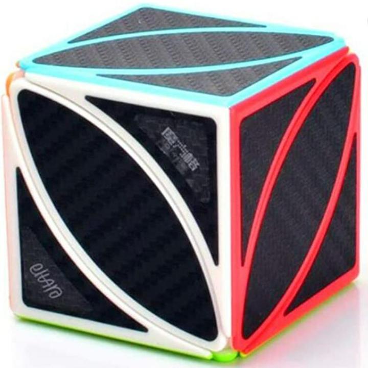 CuberSpeed Ivy Cube Eitan Lvy Cube skewb Carbon Fiber Sticker Twisty ...