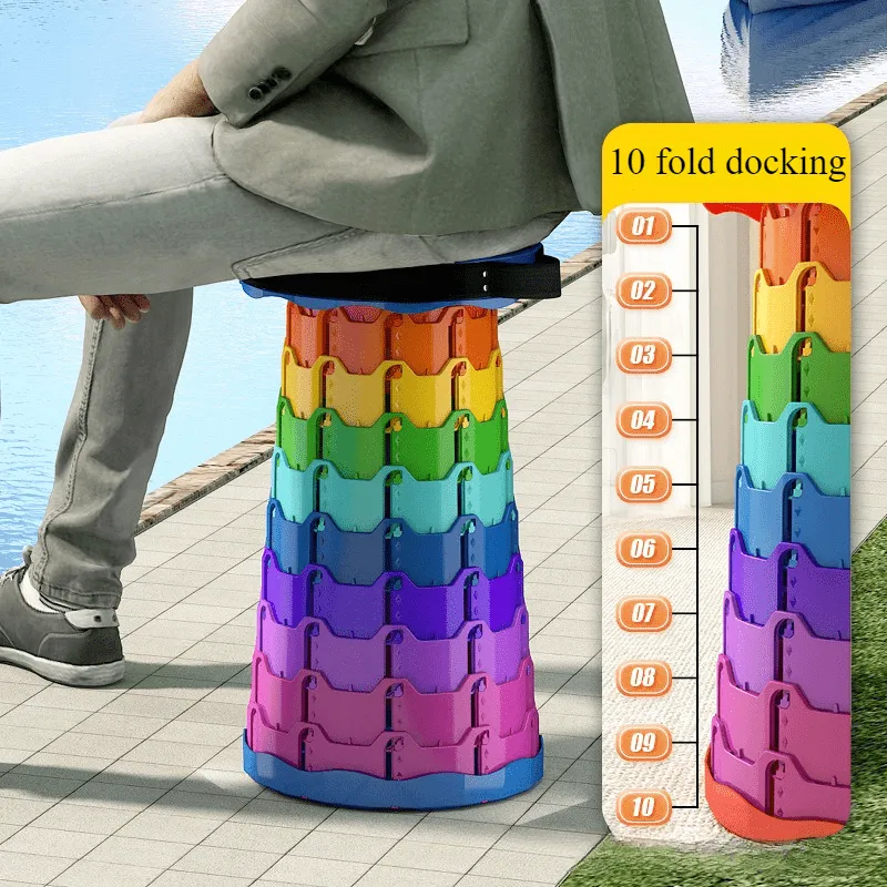 Folding Chair , Portable Stool, Retractable Prayer Sitting Tool, Fancy ...