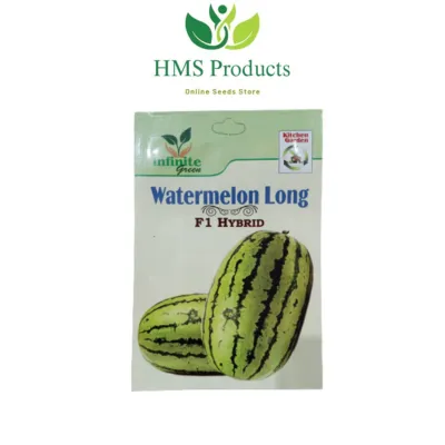 F1 Hybrid Watermelon long Fruit Seeds BY HMS Product | Daraz.pk