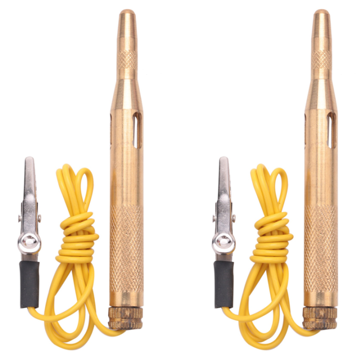 2X 6V 12V 24V Car Light Tester Automotive Electrical Tester Test Lamp ...