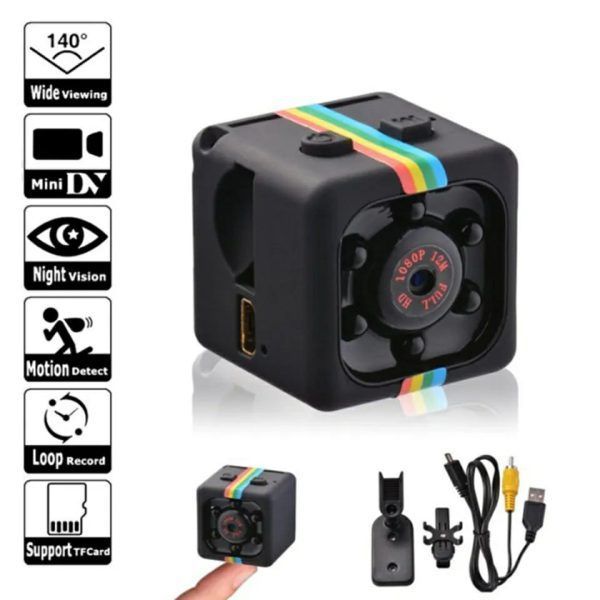 Sq11 Mini Camera Hd 1080p Sensor Night Vision Camcorder Motion Dvr ...