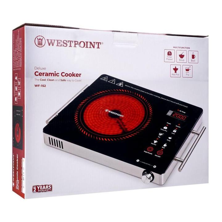 Westpoint Deluxe Hot Plate Deluxe Ceramic Cooker , WF-152 (Official ...