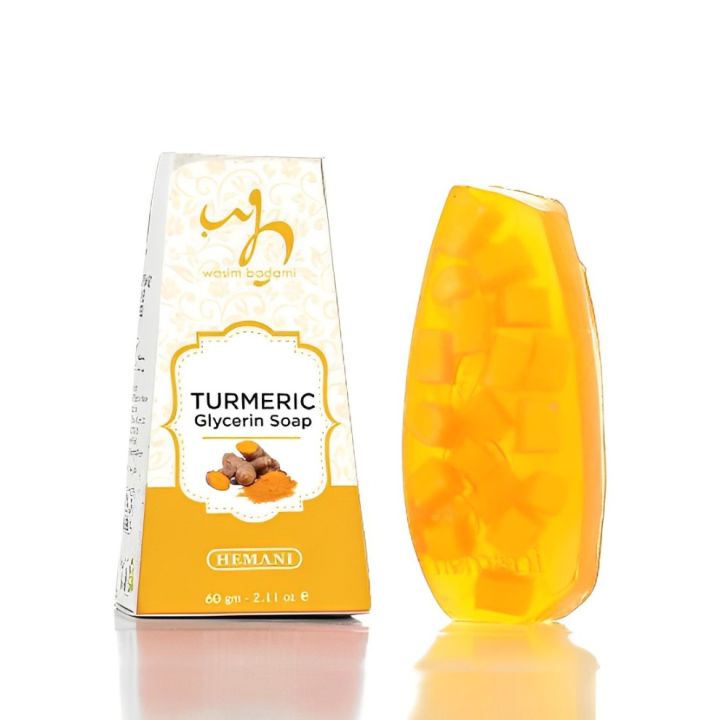 Hemani WB - Glycerin Soap - Turmeric 60gm | Daraz.pk