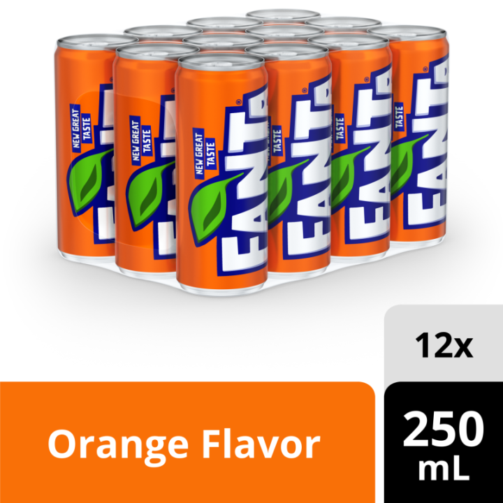 Fanta 250ml - Pack of 12 | Daraz.pk