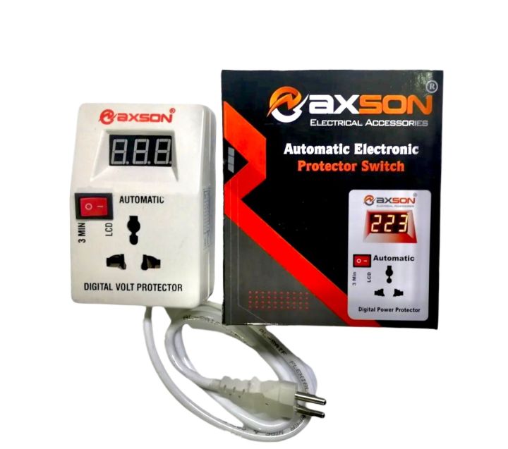 Muhafiz Switch I Axson Automatic Digital Power Protection I low voltage ...