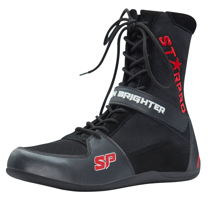 Starpro Professional Boxing Shoes - Lightweight Training Boots For MMA ...