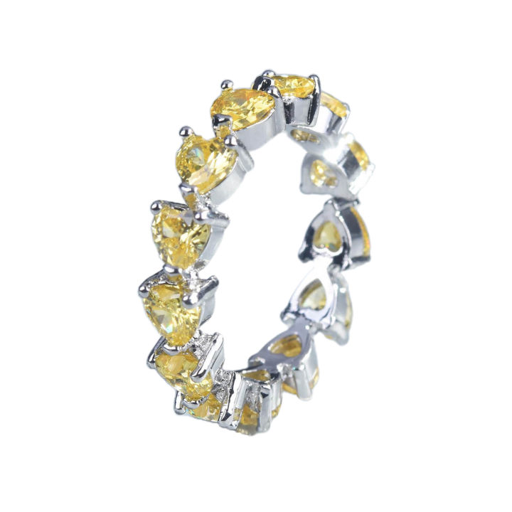 Finger Ring Shiny Adjustable Heart Shape Ring | Daraz.pk