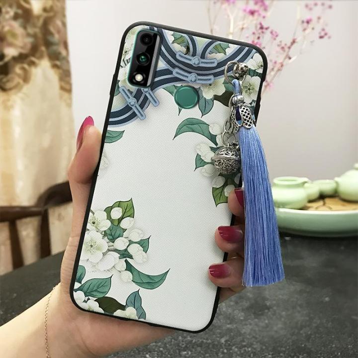 Chinese Style Back Cover Phone Case For Huawei Y8S Durable bell Dirt ...