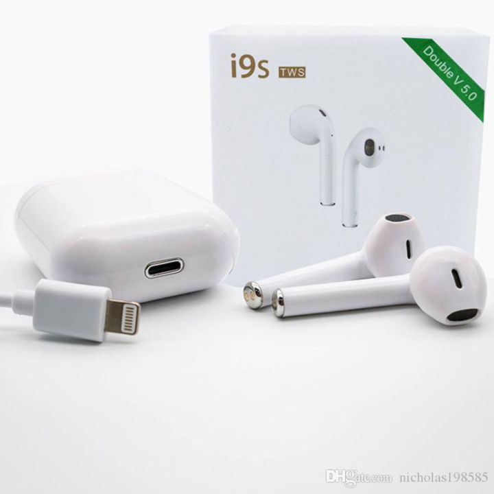 Airpods i7 Single Wireless Bluetooth Hand Free Stereo Earphones White ...