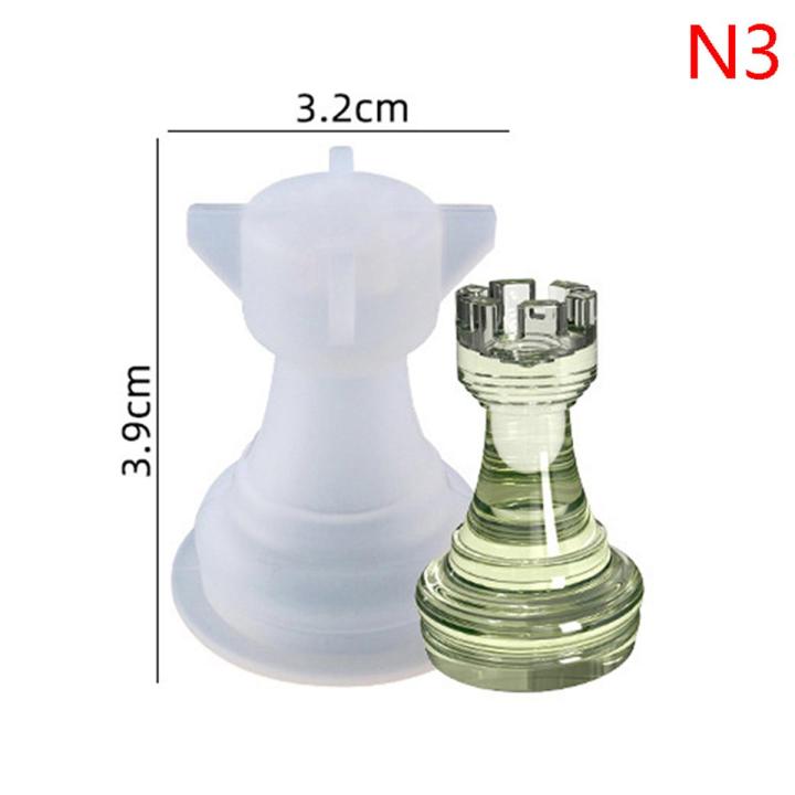 Chess Silicone Mould King and Queen Silicone Mold Chess Board Silicone ...