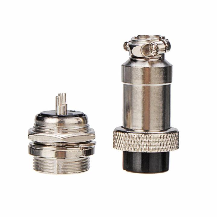 GX20 2 Pin Tools DIY 20mm Male & Female Wire Panel Circular Connector Aviation Socket Plug ...